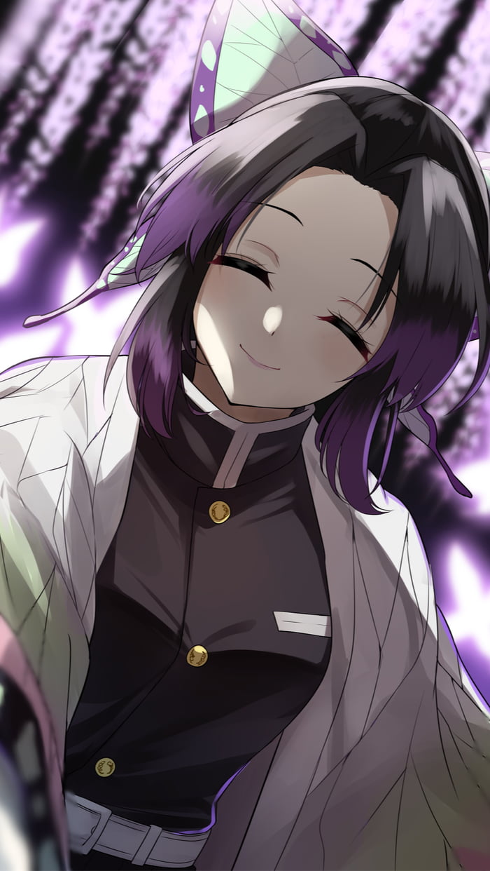 Smiling Shinobu - 9GAG