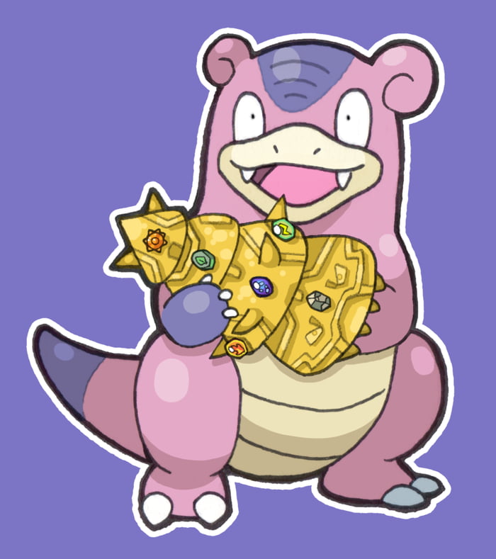 ...Galarian Slowbro wielding the Infinity Shellder? - 9GAG