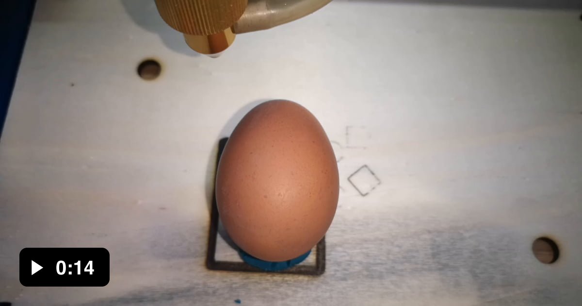 Just a Laser-Engraved Egg. Happy Easter Y'all! - 9GAG