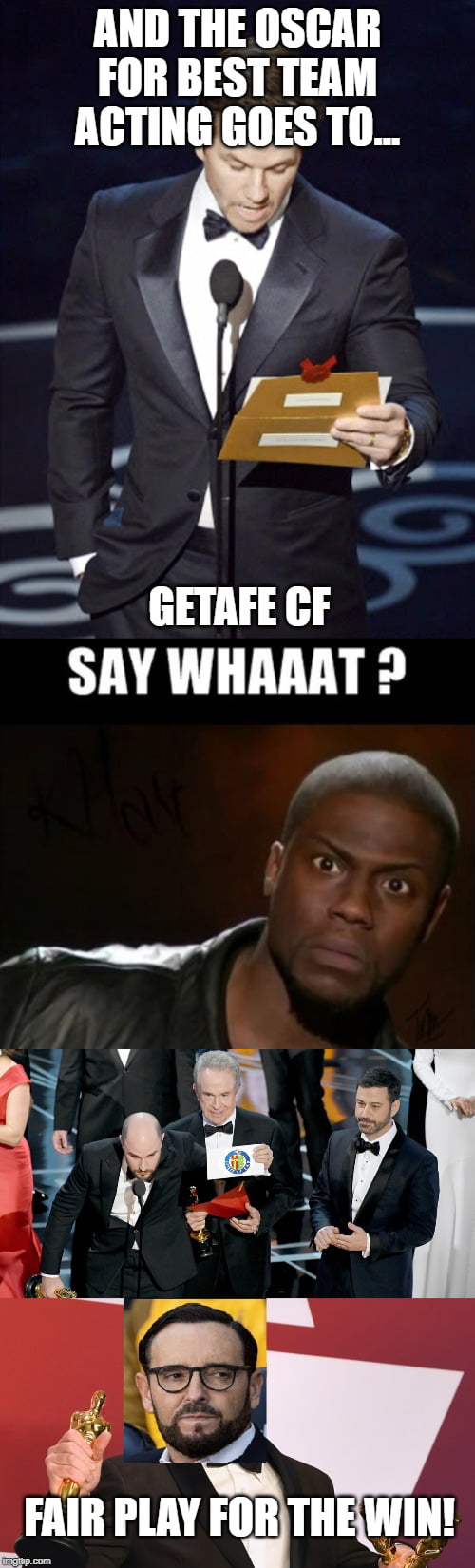 Oscar for best team acting - 9GAG