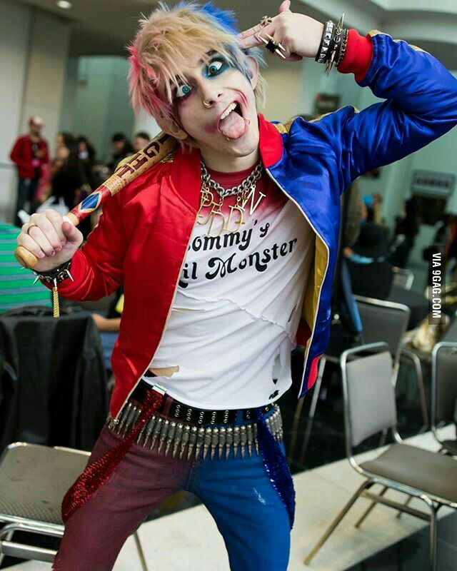 The genderbend of Harley Quinn is the best thing I've ever seen ...