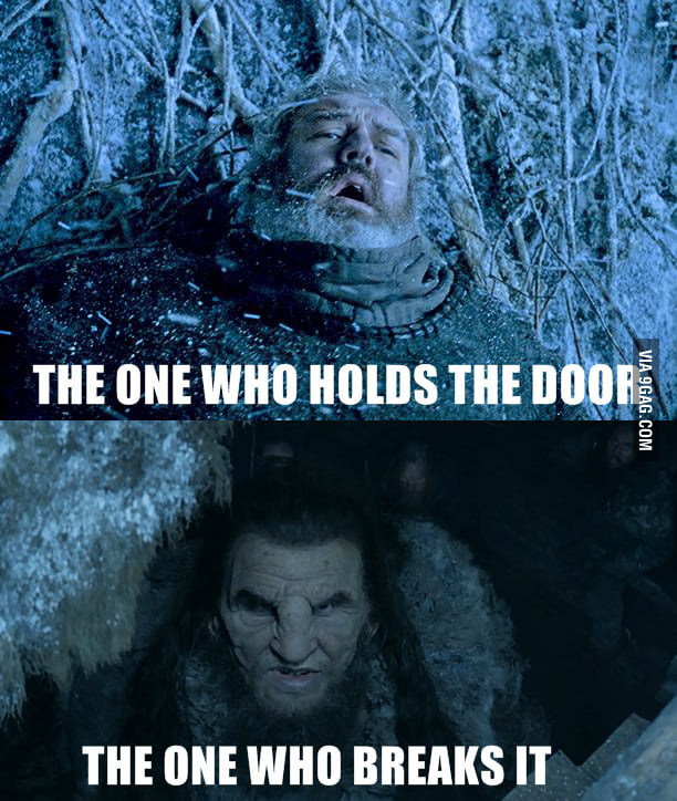 Hodor vs Wun Wun! - 9GAG