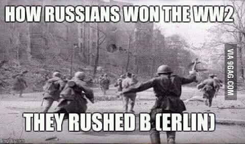 Cyka rush B - 9GAG