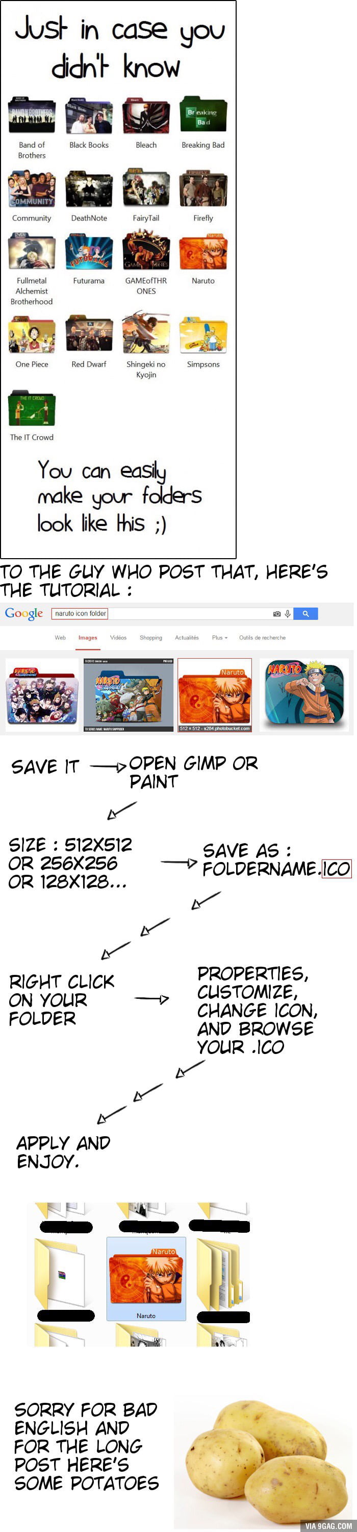 Custom folders! - 9GAG