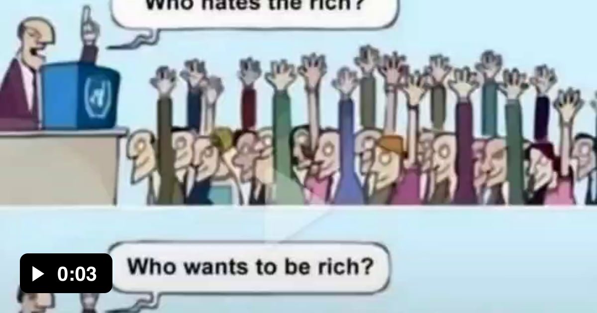 Who wants to be rich? - 9GAG