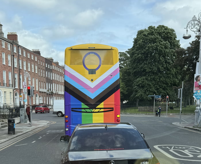 Even the Dublin buses…… - 9GAG