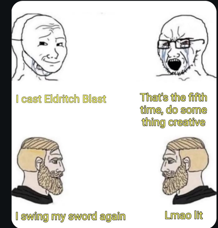 Eldritch blast - 9GAG