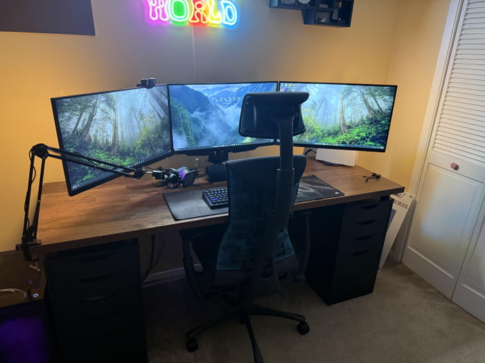 New setup :) any recommendations? - 9GAG