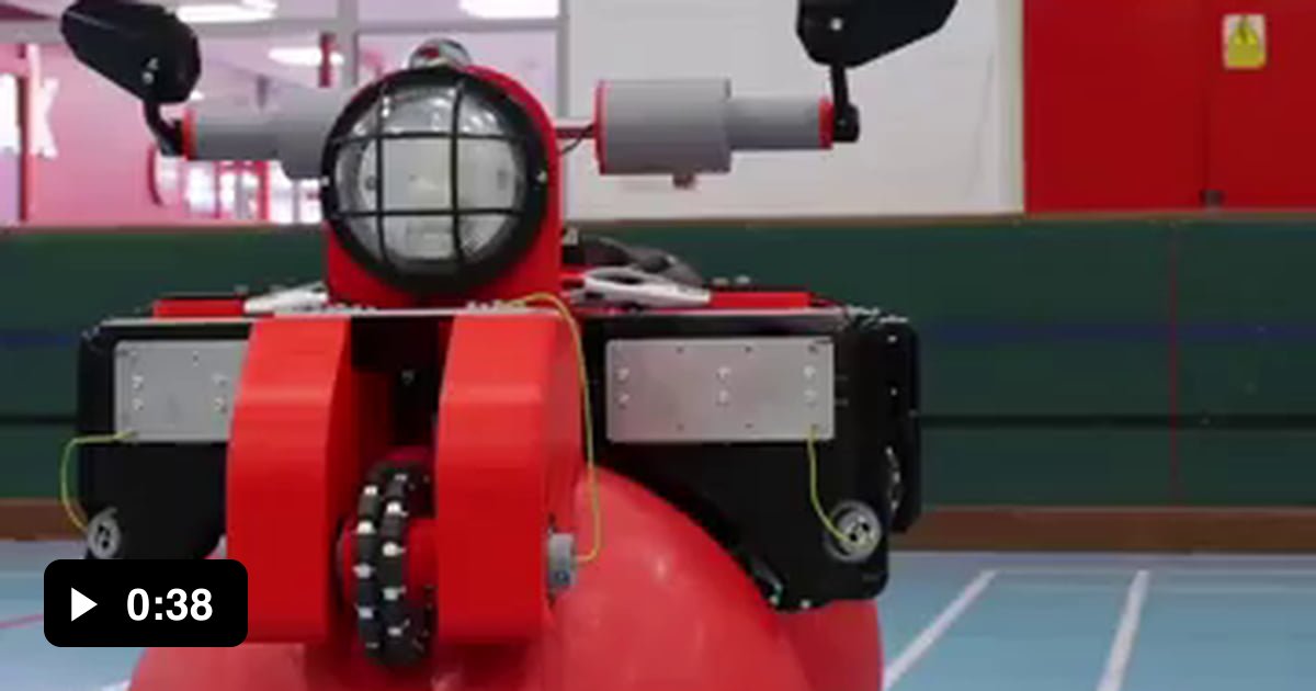 This engineer designed an omnidirectional ball motorcycle that balances ...