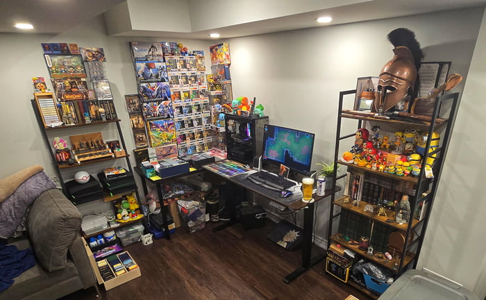 2025 Basement set up - 9GAG