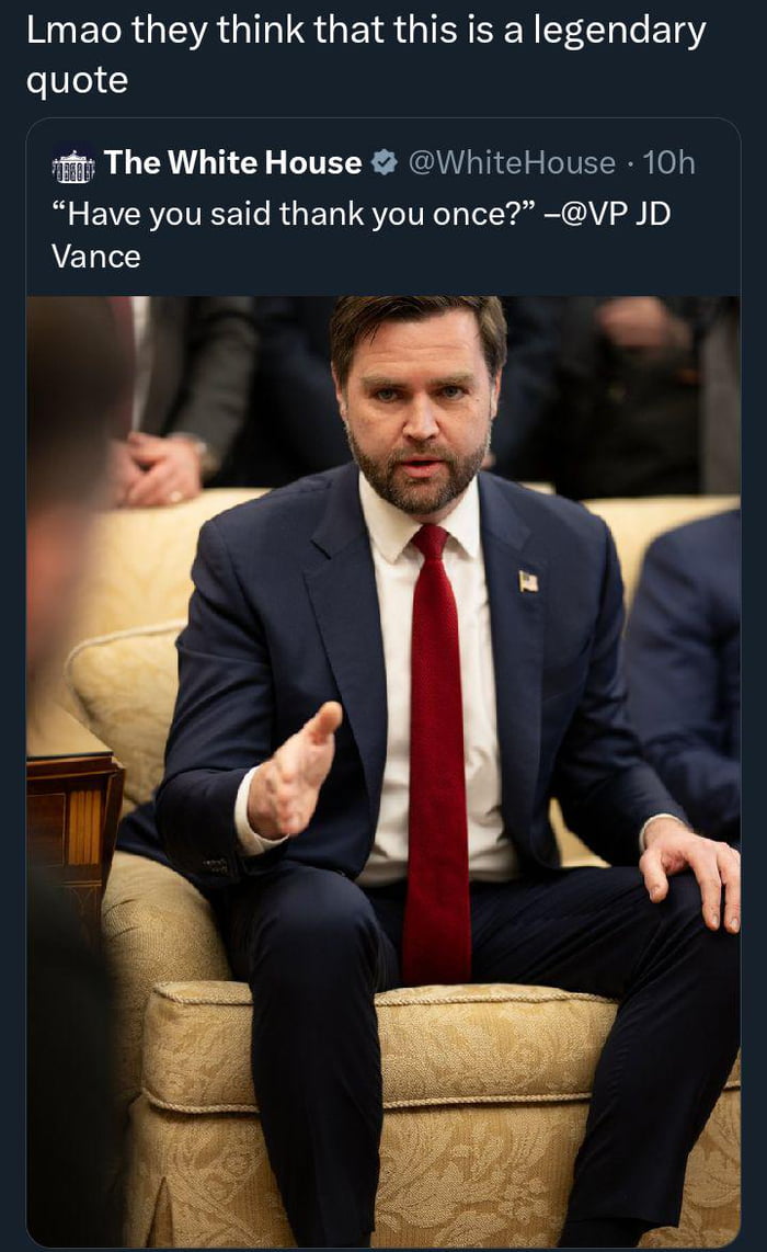 And yes, he did say thank you. - 9GAG