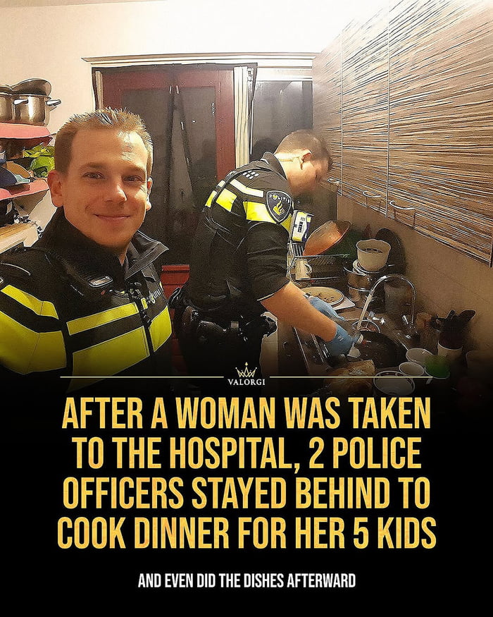 When the badge turns into an apron - 9GAG