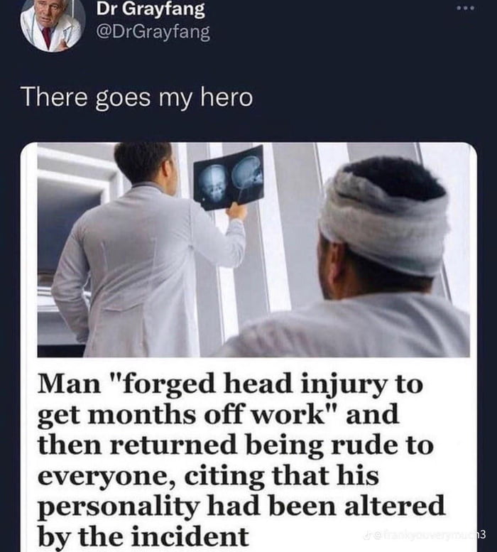 There goes my hero - 9GAG