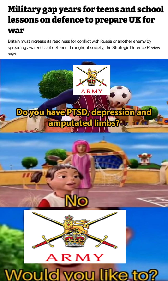 Ooo you're in the army now - 9GAG