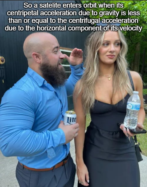 The trick, William Potter, is keeping it in orbit - 9GAG