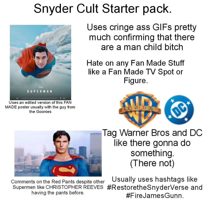 Snyder Cult Starter pack - 9GAG