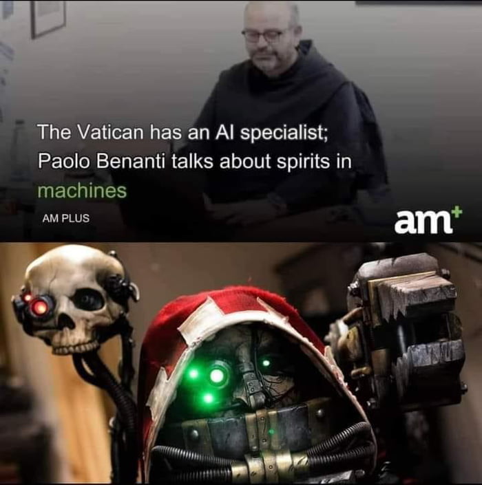 All hail the machine spirit - 9GAG