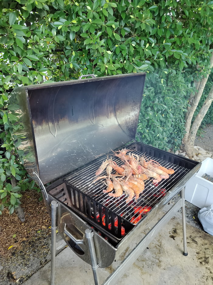 In Thailand, we do seafood BBQ pool parties. Shrimps, cockles, crabs ...