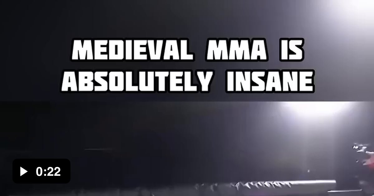 Medieval MMA is absolutely insane. - 9GAG