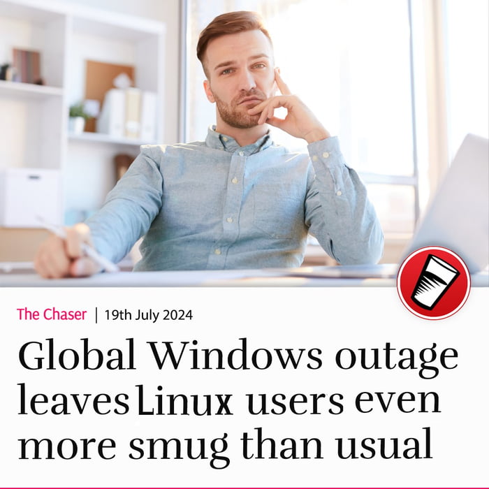 And Mac users. But I'm a penguin. - 9GAG