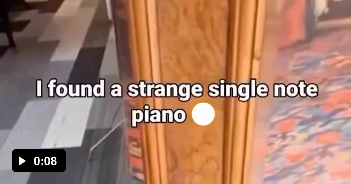 Legend says he who plays this note shall be the savior of the broken ...