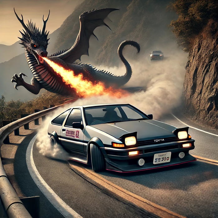 I don’t remember this Initial D + GOT crossover episode - 9GAG