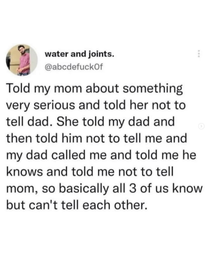 The family secret loop is real - 9GAG