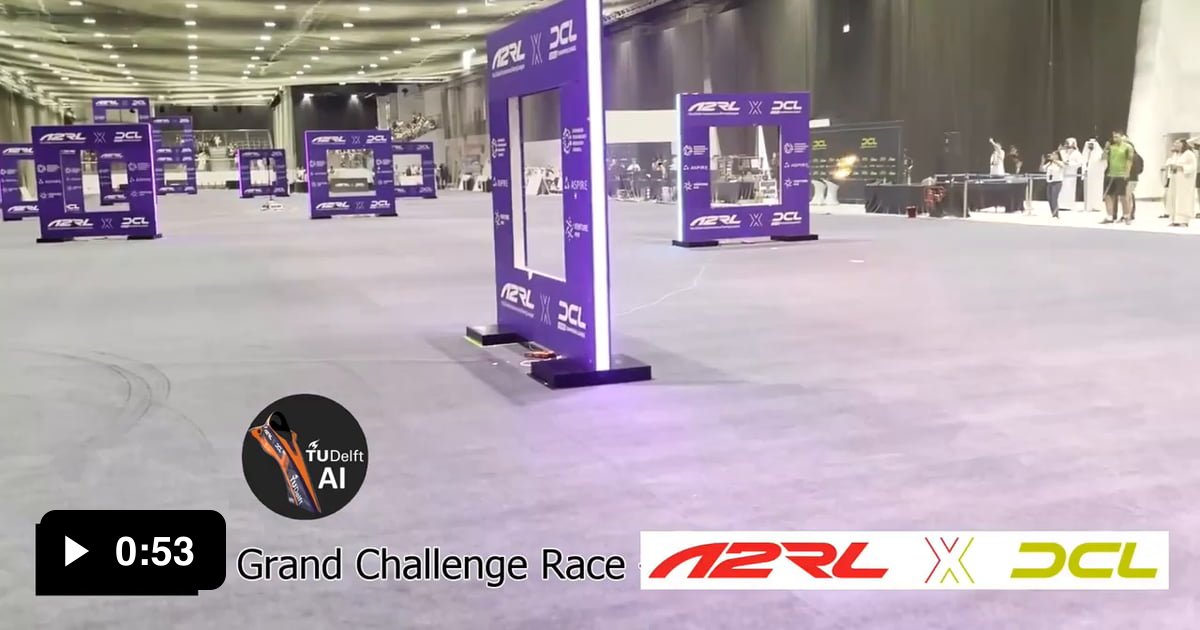 Autonomous drone makes history beating human pilots - 9GAG