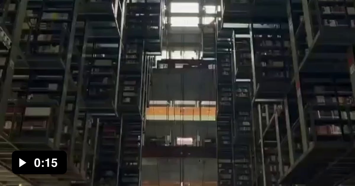 Wandering through this incredible library feels like exploring a city ...