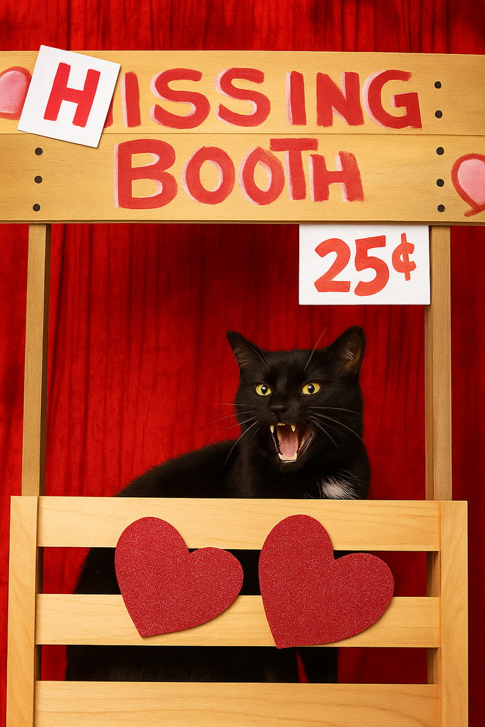 Hissing Booth, in High Quality - 9GAG