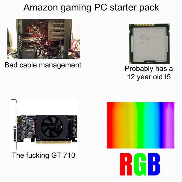 Amazon gaming PC starter pack - 9GAG