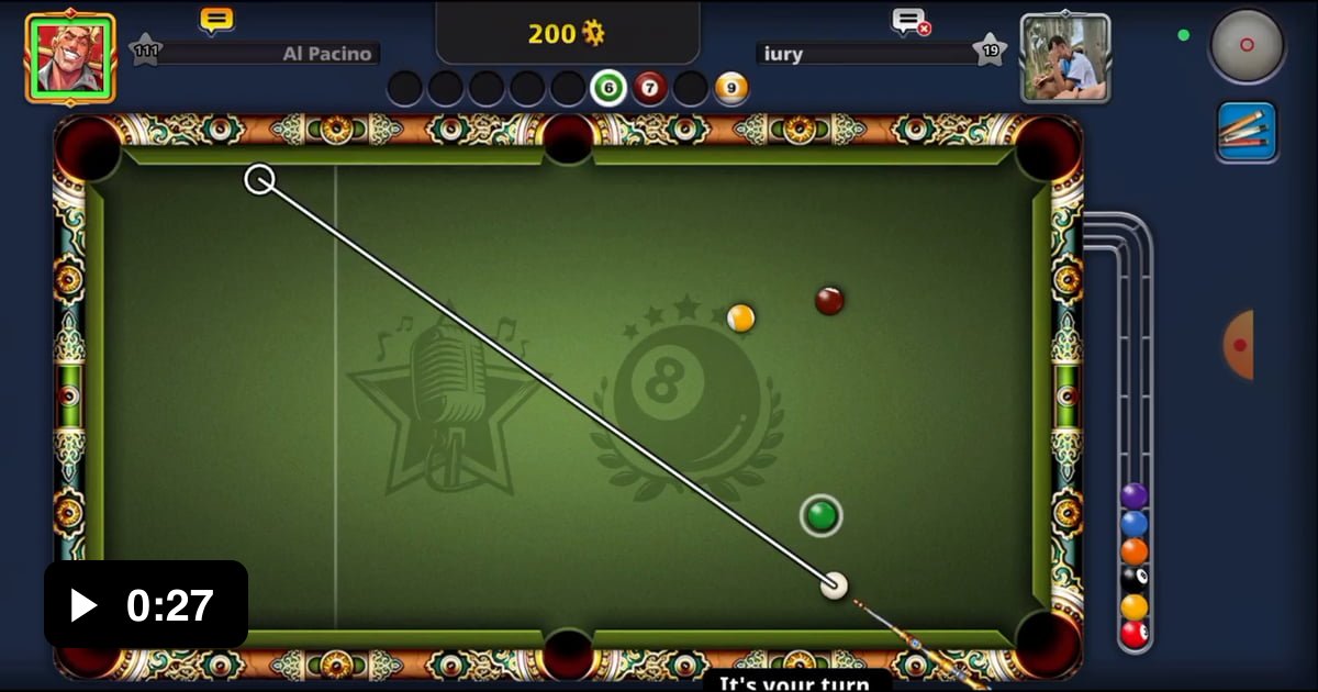 8 Ball Pool: 9 ball. Insane shot. - 9GAG