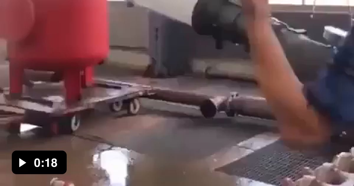 The power of a Fire Hose - 9GAG