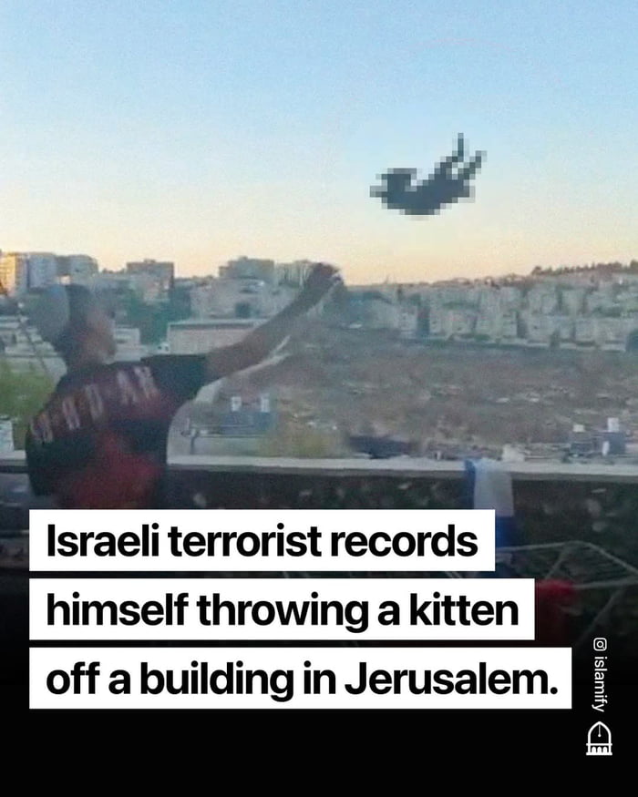 Brave, chosen-of-God man defending himself from an evil terrorist HAMAS ...