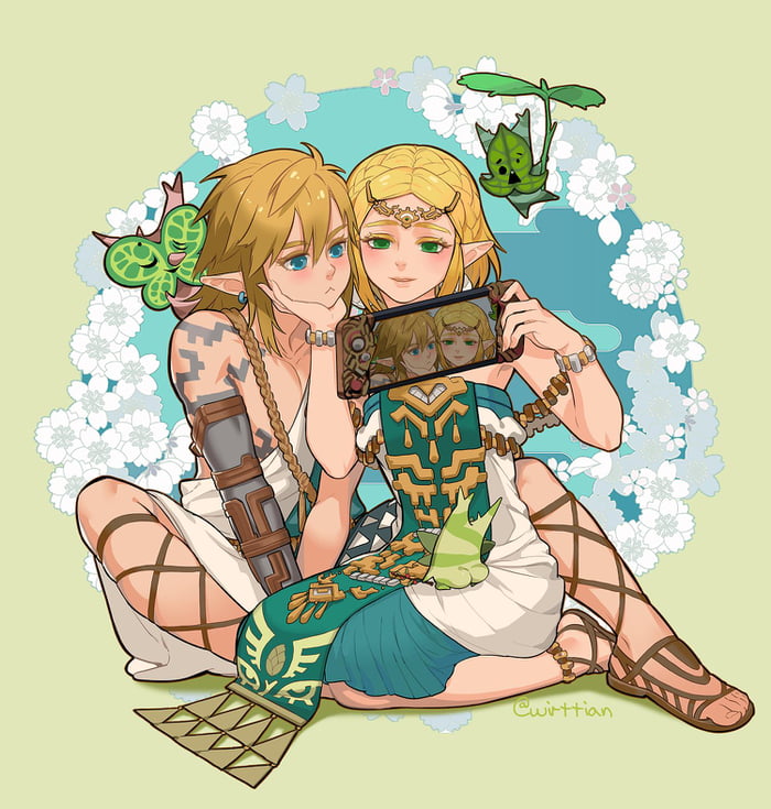 Link and Zelda (Wirttian) - 9GAG