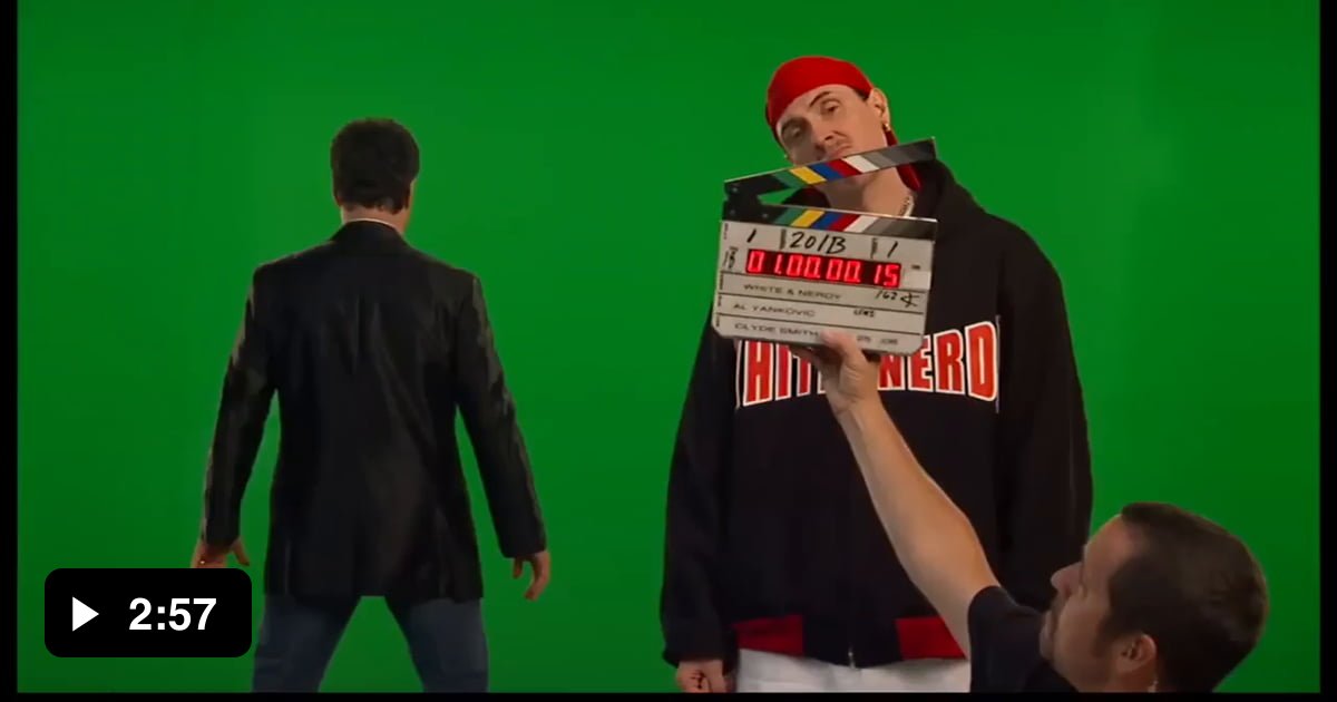 Donny Osmond's improvational dance for Weird Al's "White & Nerdy" music ...