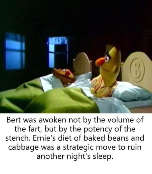 More room for Bert and Ernie - 9GAG