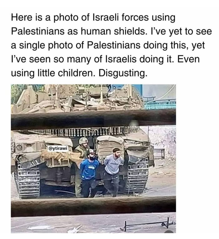 Breaking: Hamas using civilians as human shields - 9GAG