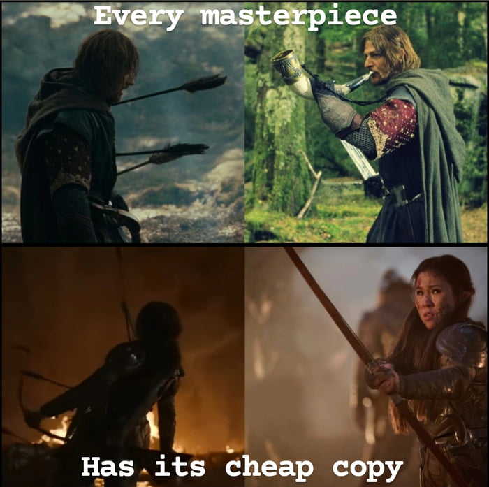 They think she can do better than Boromir. - 9GAG