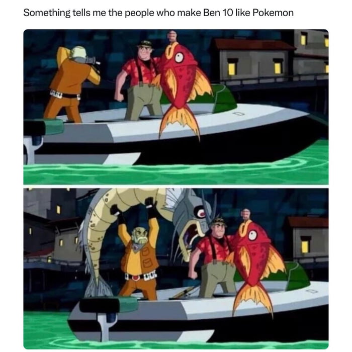 Pokemon reference in Ben 10 - 9GAG