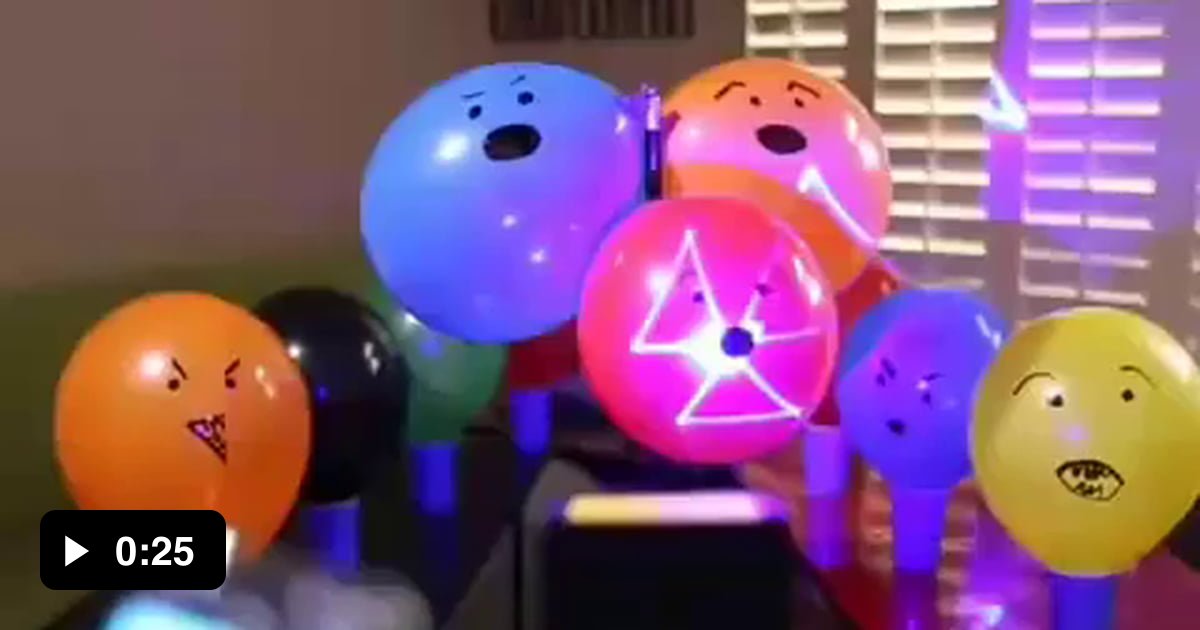 Popping balloons with a laser - 9GAG