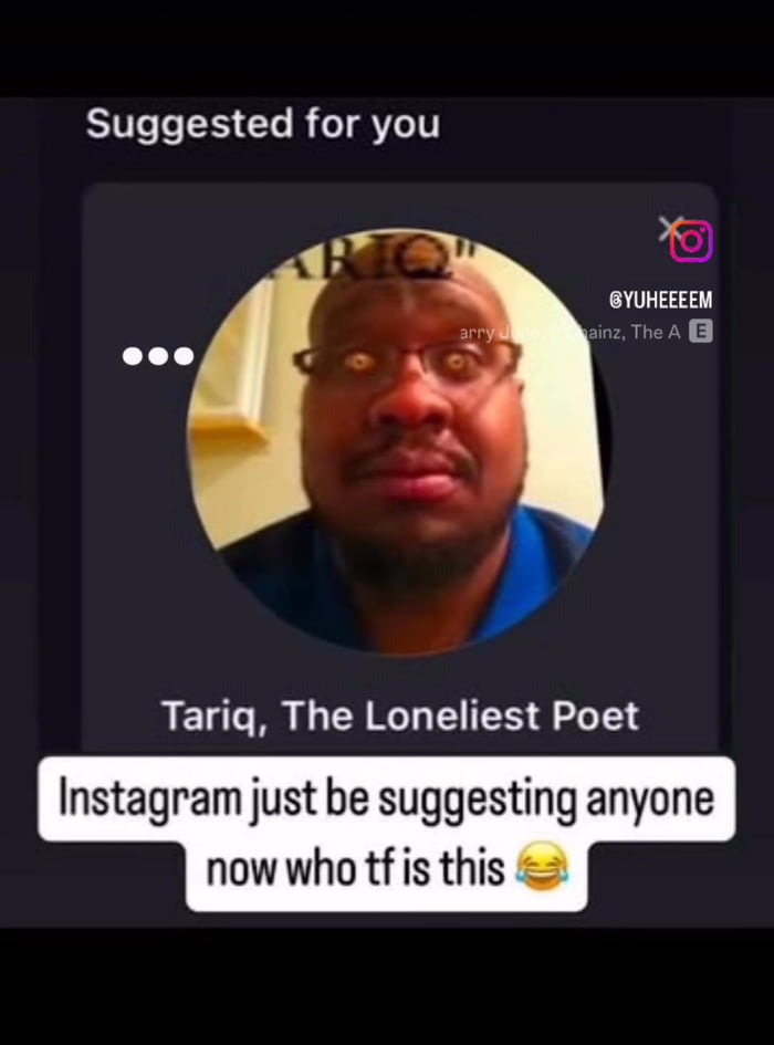 Tariq, The Loneliest Poet - 9GAG