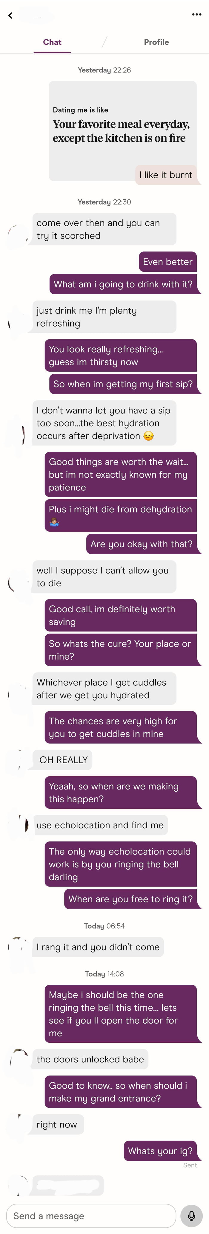 She left me on seen in IG - 9GAG