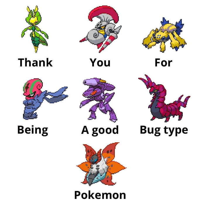 Gen 5 has the best Bug type Pokémon - 9GAG