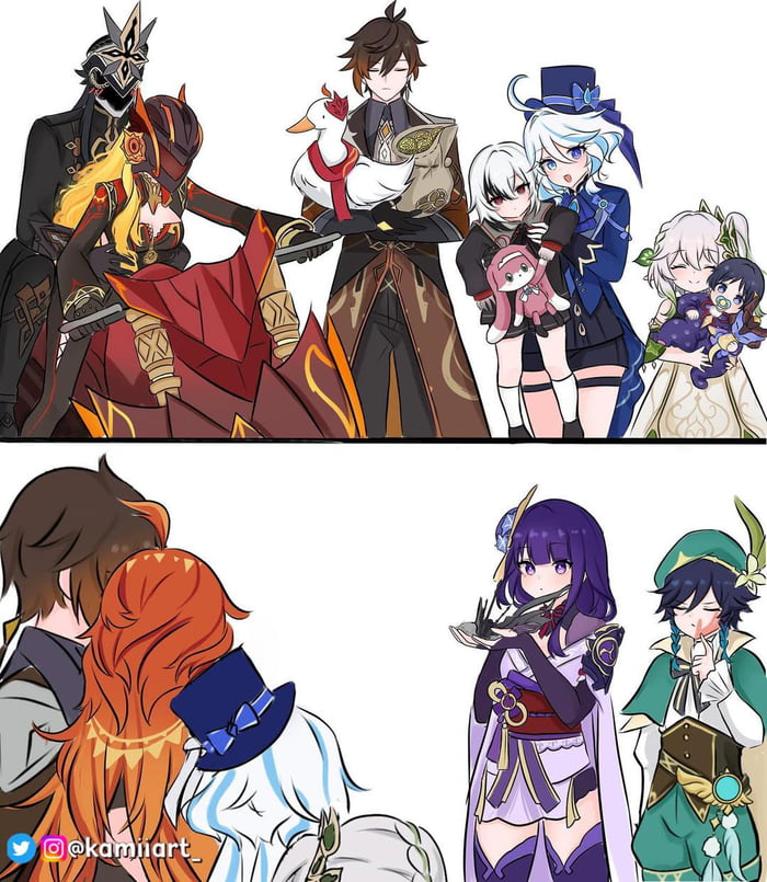 Archons and Their Respective Harbingers!! - 9GAG