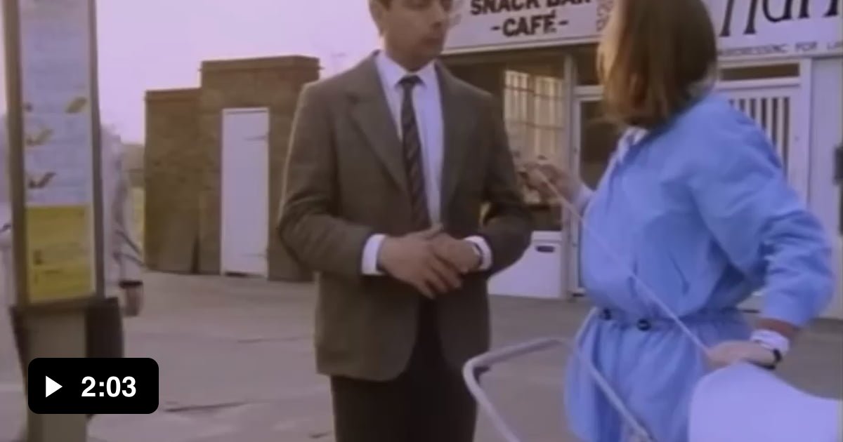 Mr. Bean vs the Blind Man - 9GAG