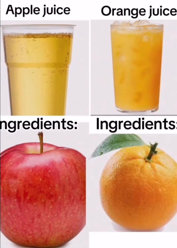 The ingredient list is surprisingly simple. - 9GAG