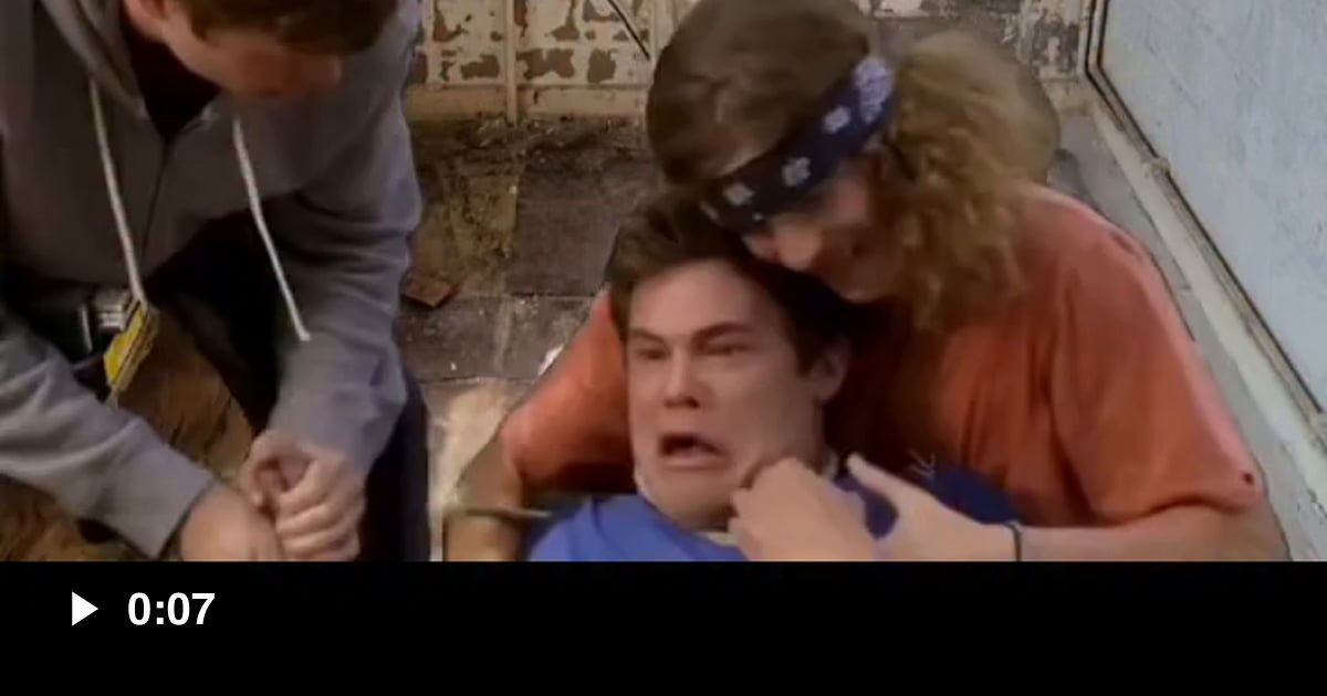 When the apprentice touches a live wire for the first time, this is how they react. - 9GAG