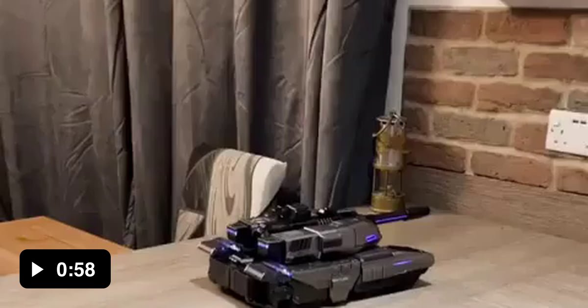 Megatron showing off his impressive transformation sequence. - 9GAG
