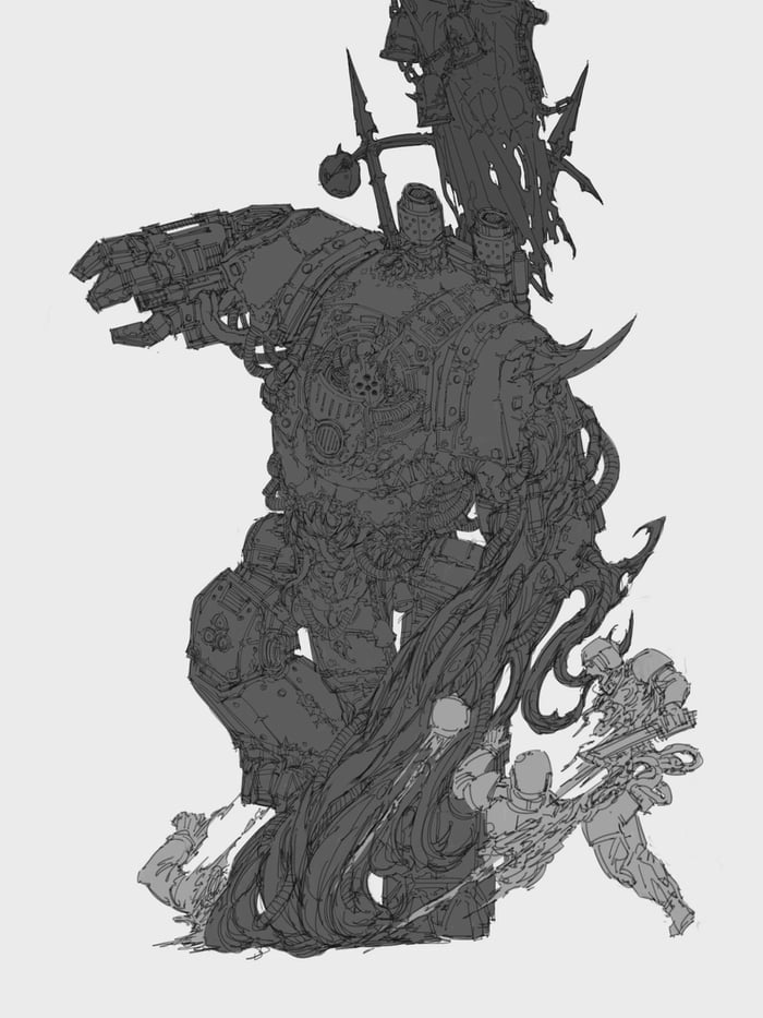 Death guard dreadnought - 9GAG